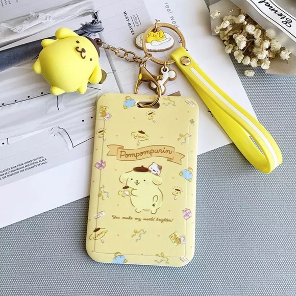 Hello Kitty | Accessories | Hello Kitty Pompompurin Keychain Charm Id ...